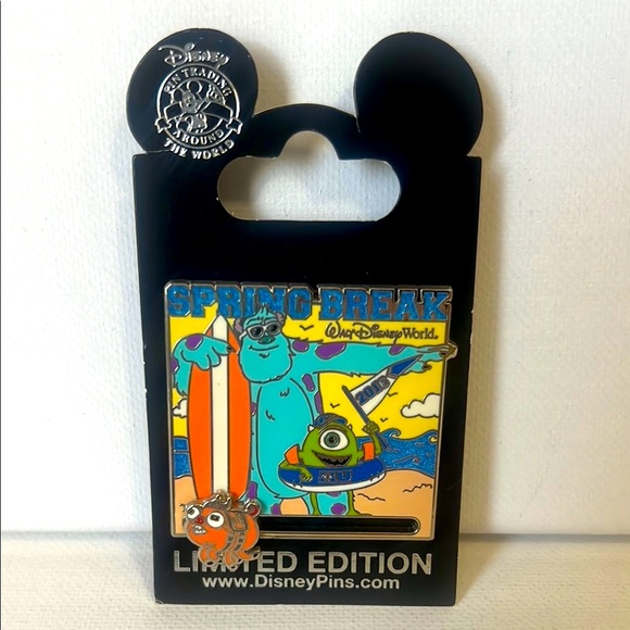 Disney | Accessories | Disney Pixar Monsters Inc Limited Edition Spring ...